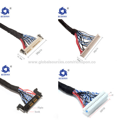 China LVDS cable assembly,wire harnesses assembl, Japanese Management ...