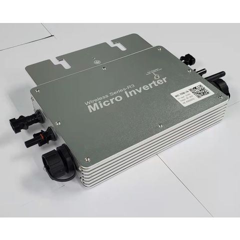 China IP67 Rated 700W Solar Grid Tie Micro Inverter WVC-700 with 433MHz Wireless & Wifi ...