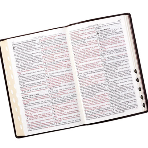 China Customisable new testament holy bible, the bible soft leather on ...