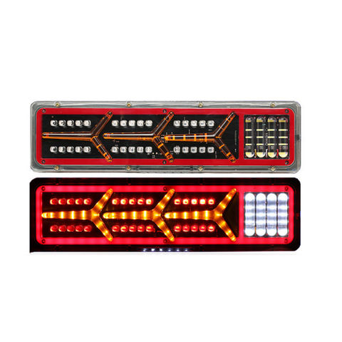 China DC 24V Stop Turn Reverse Signal Led Combination Truck Tail Lights ...