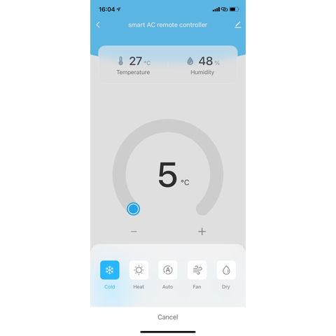 China Smart AC controller tuya app AC remote voice control via alexa on ...