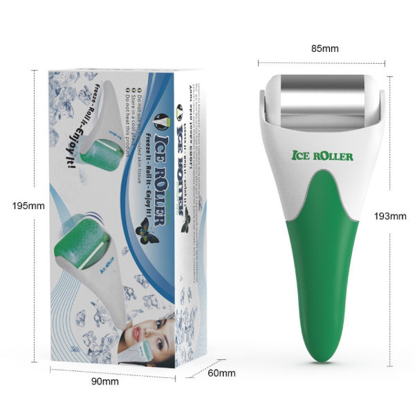 Facial Ice Head derma roller Cold Compress Instrument Facial Massage ...