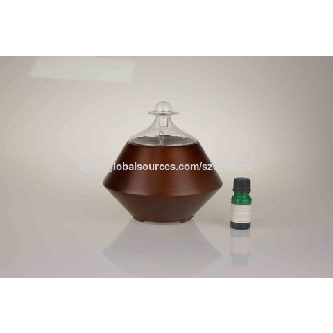 China Waterless Diffuser Essential Oil Nebulization Wood Electric Air Fresheners Diffuser on ...