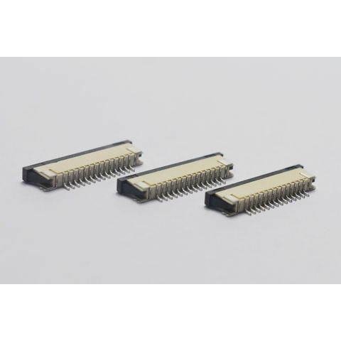 China 1.0mm Bottom Contact 14pin type H2.5 FPC Connectors on Global ...