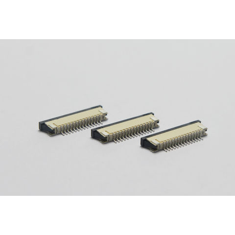 China 1.0mm Bottom Contact 14pin type H2.5 FPC Connectors on Global ...