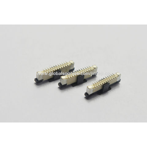 China FPC/FFC Connector,0.5mm pitch FPC W/ZIF Vertical SMT Type,24 Pin ...