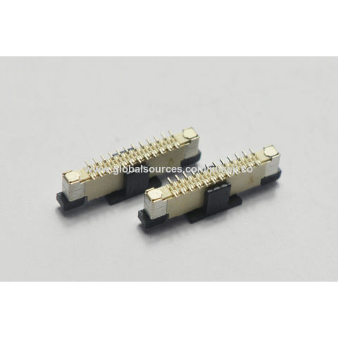 China FPC/FFC Connector,0.5mm pitch FPC W/ZIF Vertical SMT Type,24 Pin ...