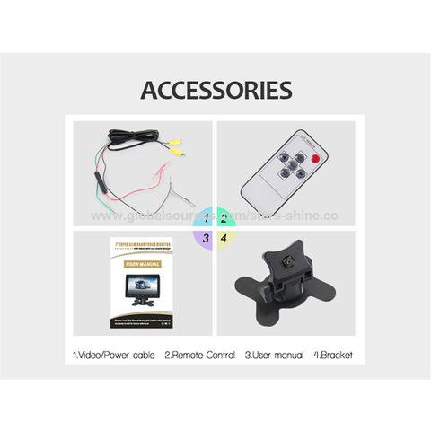 China Factory oem 7" inch bus monitor 9-45v wide voltage,TFT LCD ...