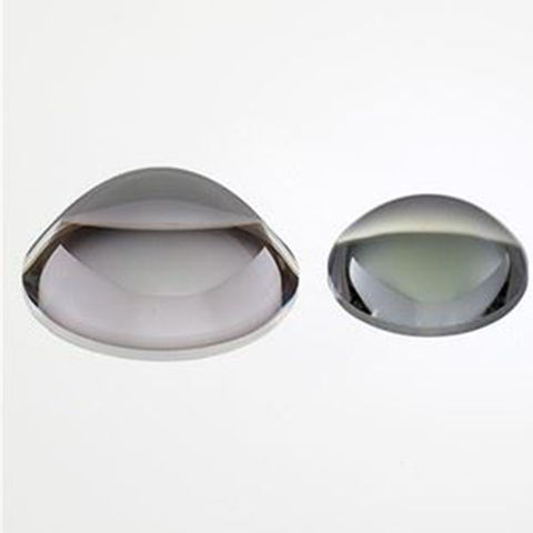 China High Quality Clear Optical Glass Fused Silica Half Ball Lens ...