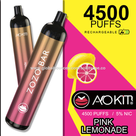 China ZOZO bar AOKIT hotsale 4500 puffs disposable vape pen on Global Sources,electronic ...