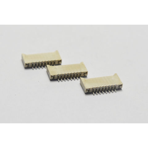 China FPC Connectors 1.0mm ultrathin two-sided Contact type 8P ...