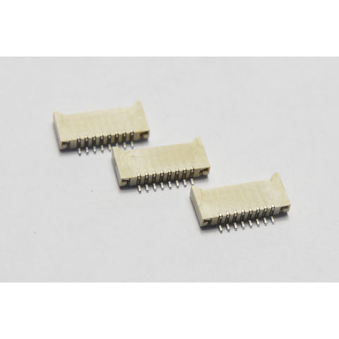 China FPC Connectors 1.0mm ultrathin two-sided Contact type 8P ...