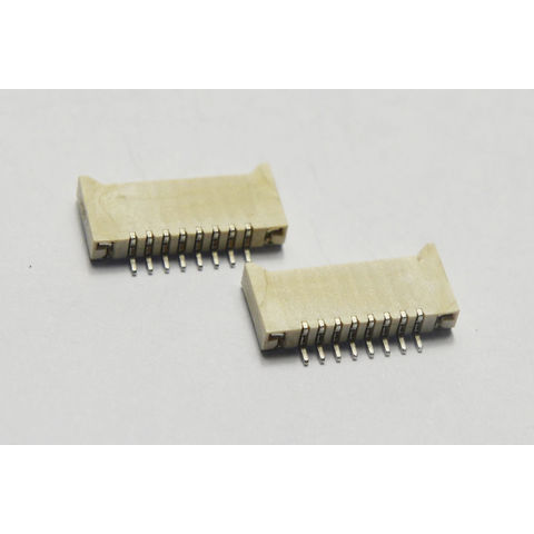 China FPC Connectors 1.0mm ultrathin two-sided Contact type 8P ...