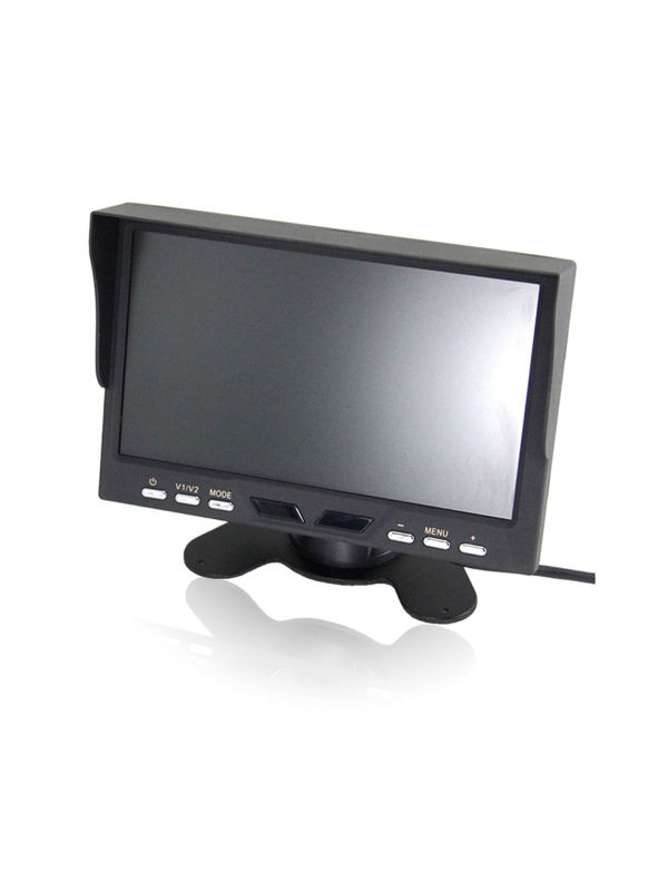 China 7" inch TFT LCD rearview mirror monitor, 9-45v wide voltage car ...