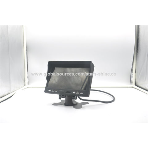 China 7" inch TFT LCD rearview mirror monitor, 9-45v wide voltage car ...