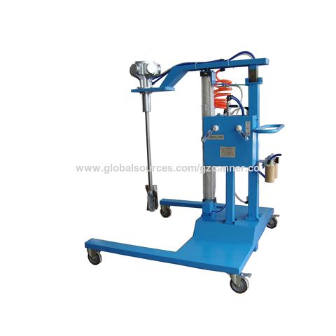 China Pneumatic Mixing Machine For IBC Drum (Trolley Type Air Lift ...