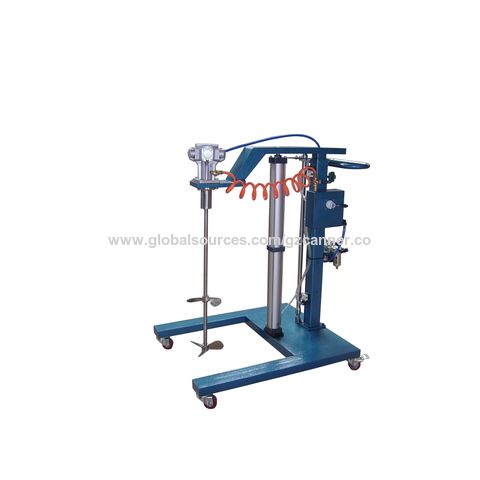 China Trolley Pneumatic Mixing Machine Stand Agitator on Global Sources ...