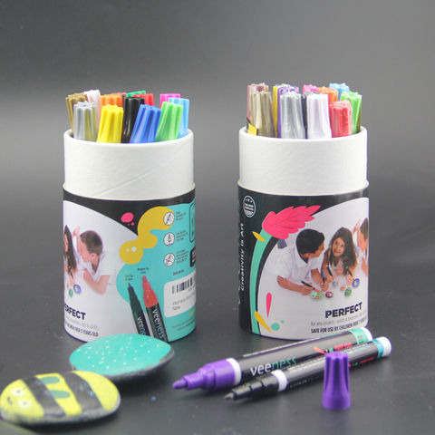 China Oil Based Paint Marker,Stock Oil Based DIY Paint Marker 16 pcs ...