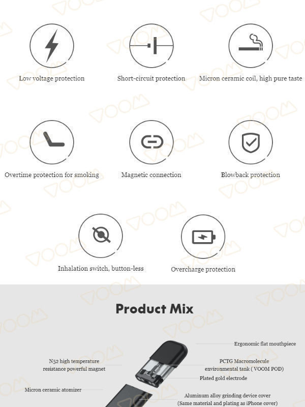 China Itsuwa electronic cigarette Ceramic Coil Pod Vape Starter Kit ...