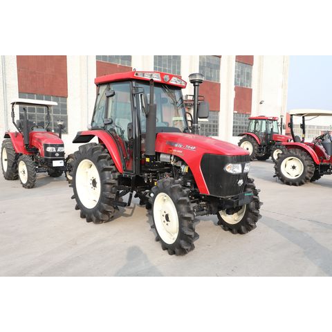 China 70HP 4WD Agricultural Farm Tractor Wheel Tractors .cabin with AC on Global Sources,farm ...