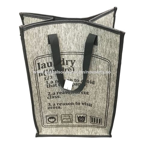 China Foldable Paper Bag for Laundry Storage on Global Sources,Laundry ...