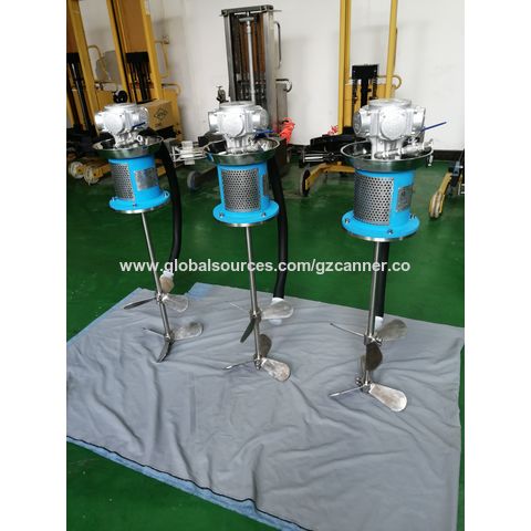 China Explosion-proof Pneumatic Fixed Mixing Material Mixer on Global ...
