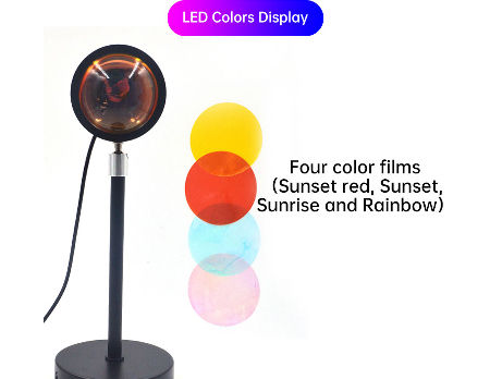 China Sunset Projection Light LED Lamp Ring Light on Global Sources ...