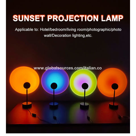 China Sunset Projection Light LED Lamp Ring Light on Global Sources ...