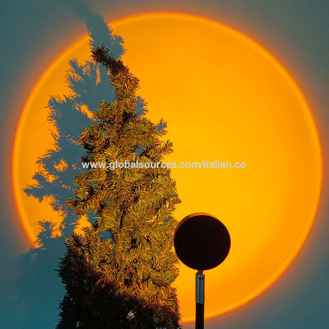 China Sunset Projection Light LED Lamp Ring Light on Global Sources ...