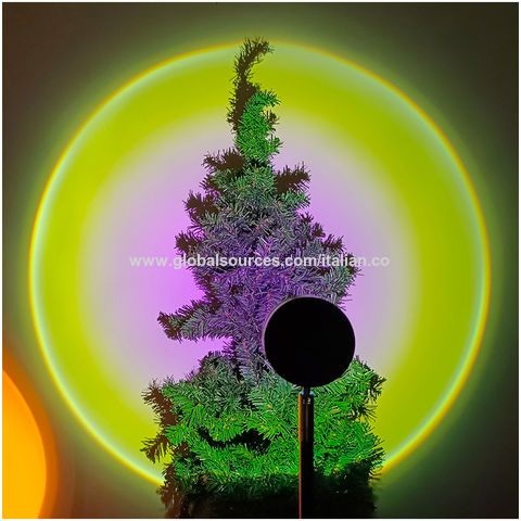 China Sunset Projection Light LED Lamp Ring Light on Global Sources ...