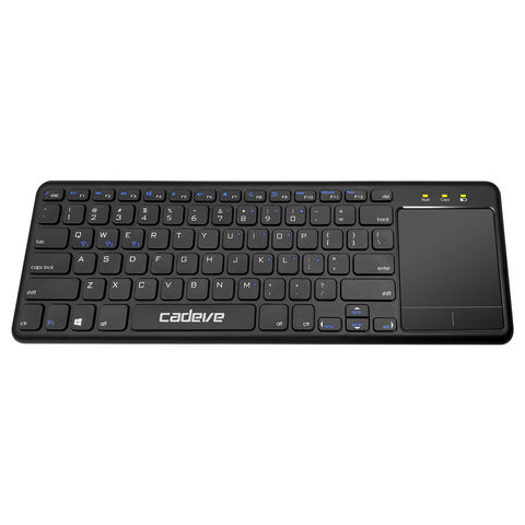 China Wireless Keyboard with Large XL Touchpad, UK Layout, Living room ...