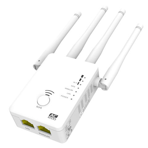 China High Power AC1200 Dual Band Wireless Wall Plug Mini WiFi AP ...