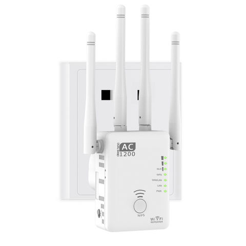 China AC 1200 Dual Band WiFi Extender 5G/2.4G WIFI Signal AP/Repeater ...