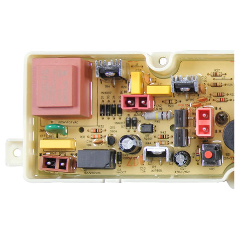 China Supplier washing machine parts 5 button with display washing ...
