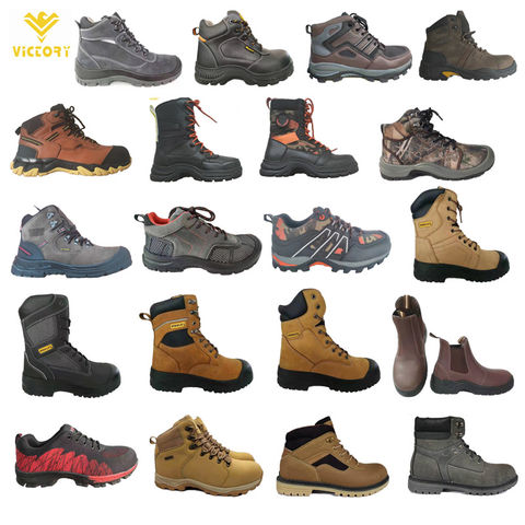 China Leather Industrial safety boots with steel toe,China safety work ...