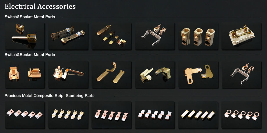 China Electrical Accessories Contact Rivet Brass Stamping Parts ...