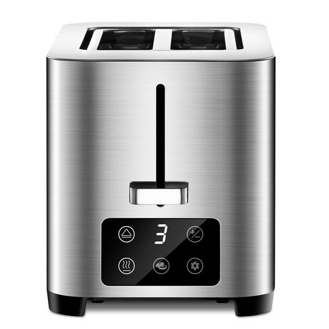 China Stainless Steel Touch screen Toaster 2 Slice Led Display Bread ...