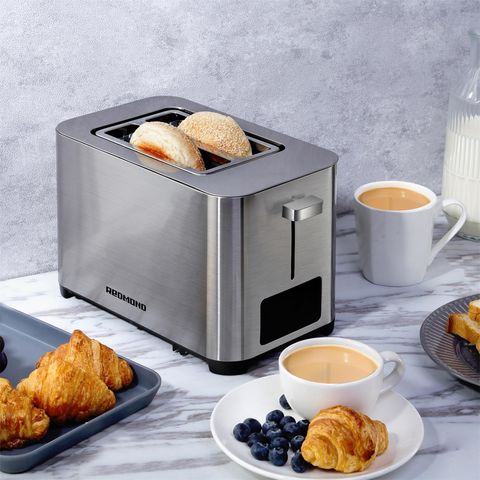 China Stainless Steel Touch screen Toaster 2 Slice Led Display Bread ...