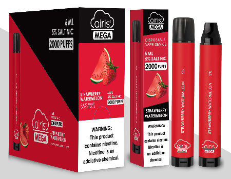 China Airis Mega 2000 Puffs Disposable Vape Pod Vaporizer E-Cigarette ...