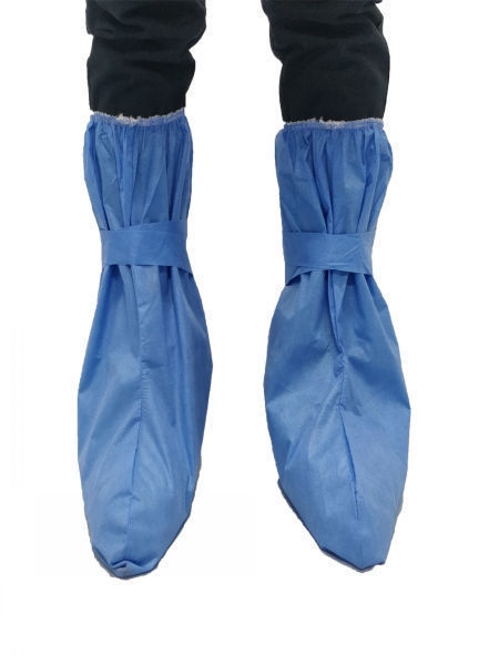 China Disposable SMS anti-slip waterproof over boot cover shoe cover on ...