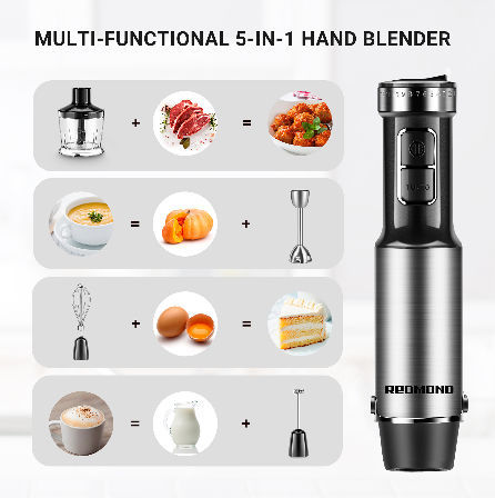 China Redmond Immersion Blender Electric Mini Blender Portable Stick ...