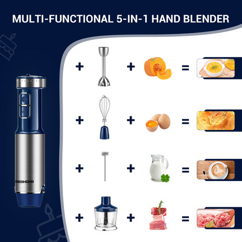 China Redmond Immersion Blender Electric Mini Blender Portable Stick ...