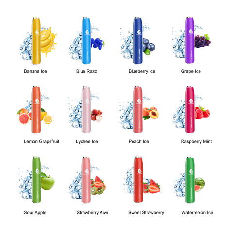 China Dual Color Prefiiled Nicsalt 800puffs Disposable Vape Pod with ...