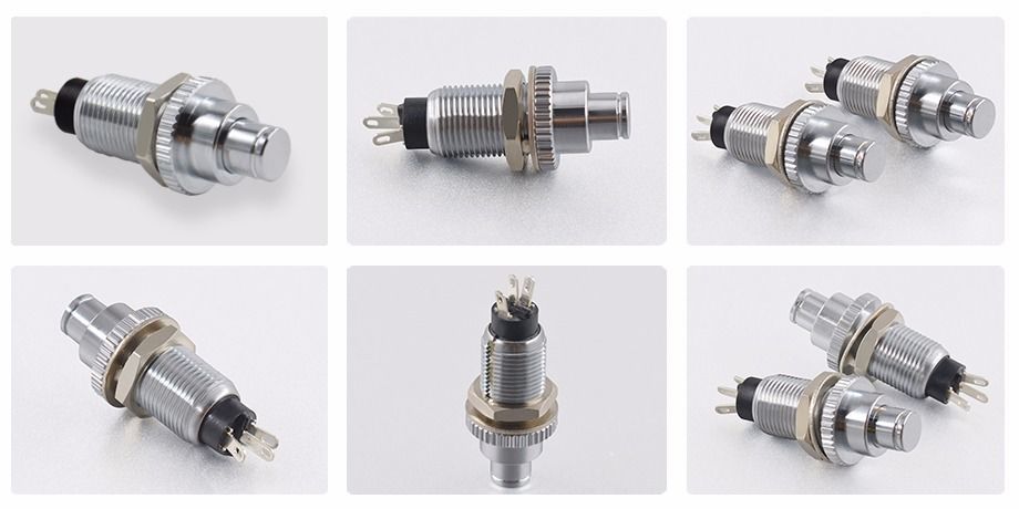 China Honyone 3A Metal Pushbutton Switch with LED 10mm Waterproof RoHS ...