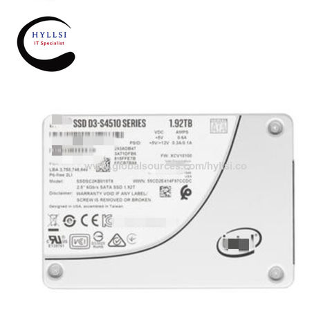 China SSDSC2KB019T801 D3-S4510 Series 1.92TB 2.5in SATA 6Gb/s SSD on ...