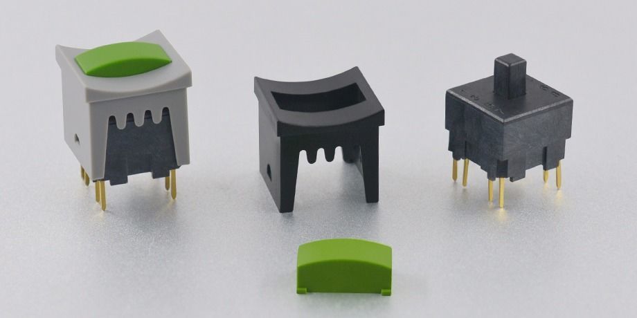 China Honyone PCB Mounted 4P1T Keyboard Switches for Control Panel ...