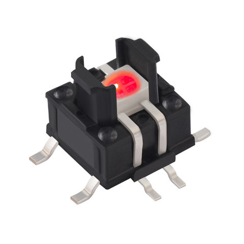 China Honyone Momentary Tact Switches, Yellow LED Waterproof on Global ...