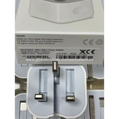 China Original Only Apple 20W USB-C Power adapter UK pin PD charger 20W ...