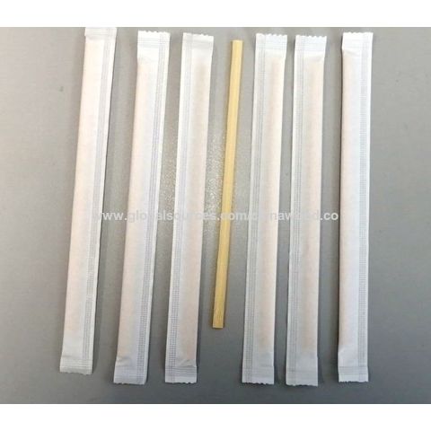 China Paper-wrapped bamboo coffee stirrer on Global Sources,Hygienic ...