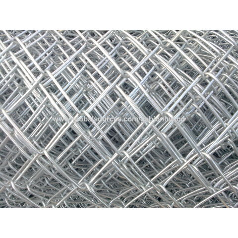 China Hot dipped galvanized chain link fence fabric,chain link mesh ...